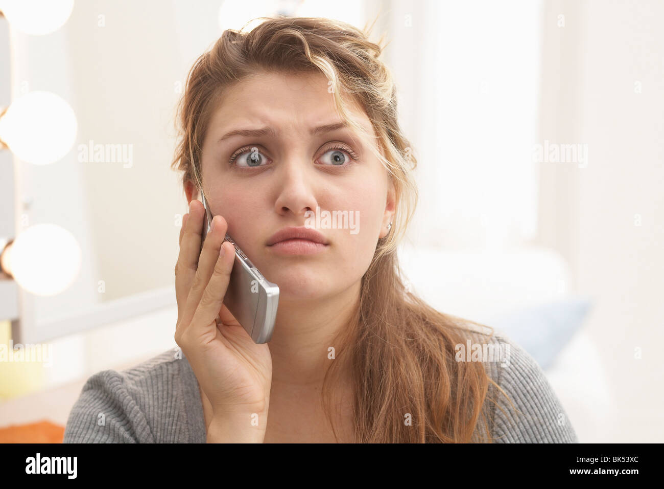 Paranoid person people talking hi-res stock photography and images - Alamy