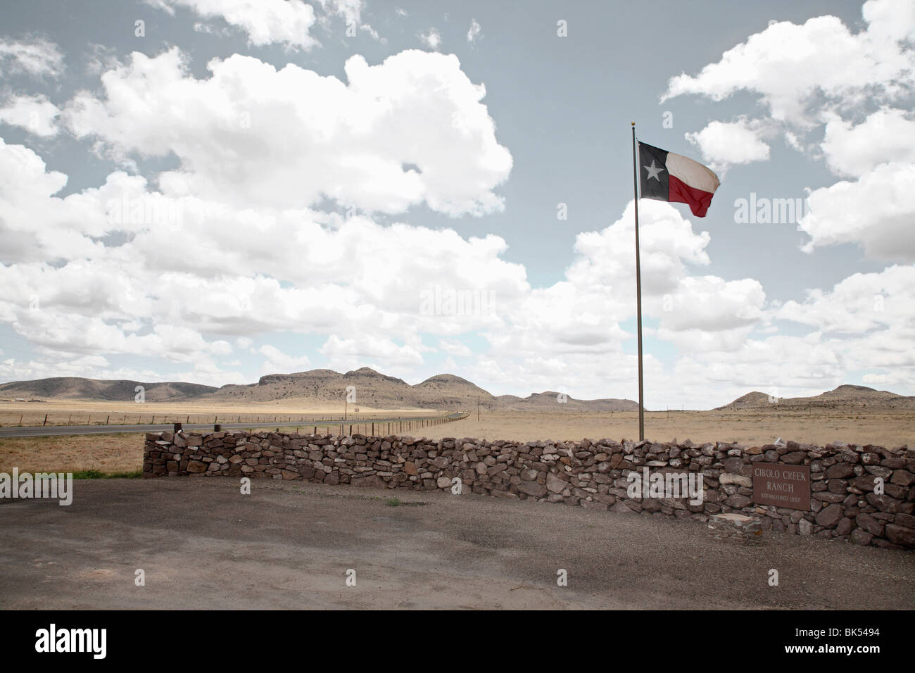 Highway 67, Texas, USA Stock Photo - Alamy