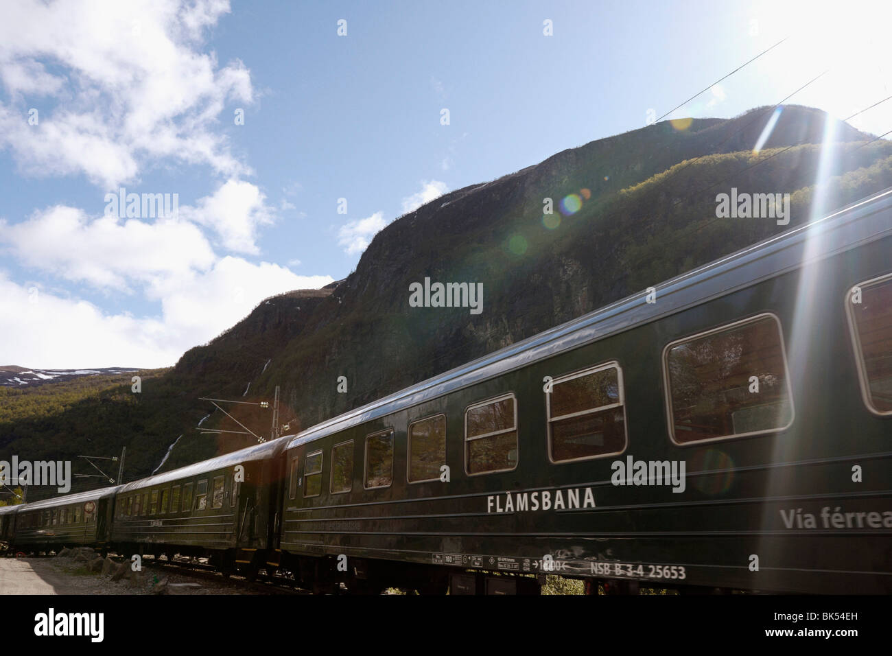 The flåm railway hi-res stock photography and images - Alamy