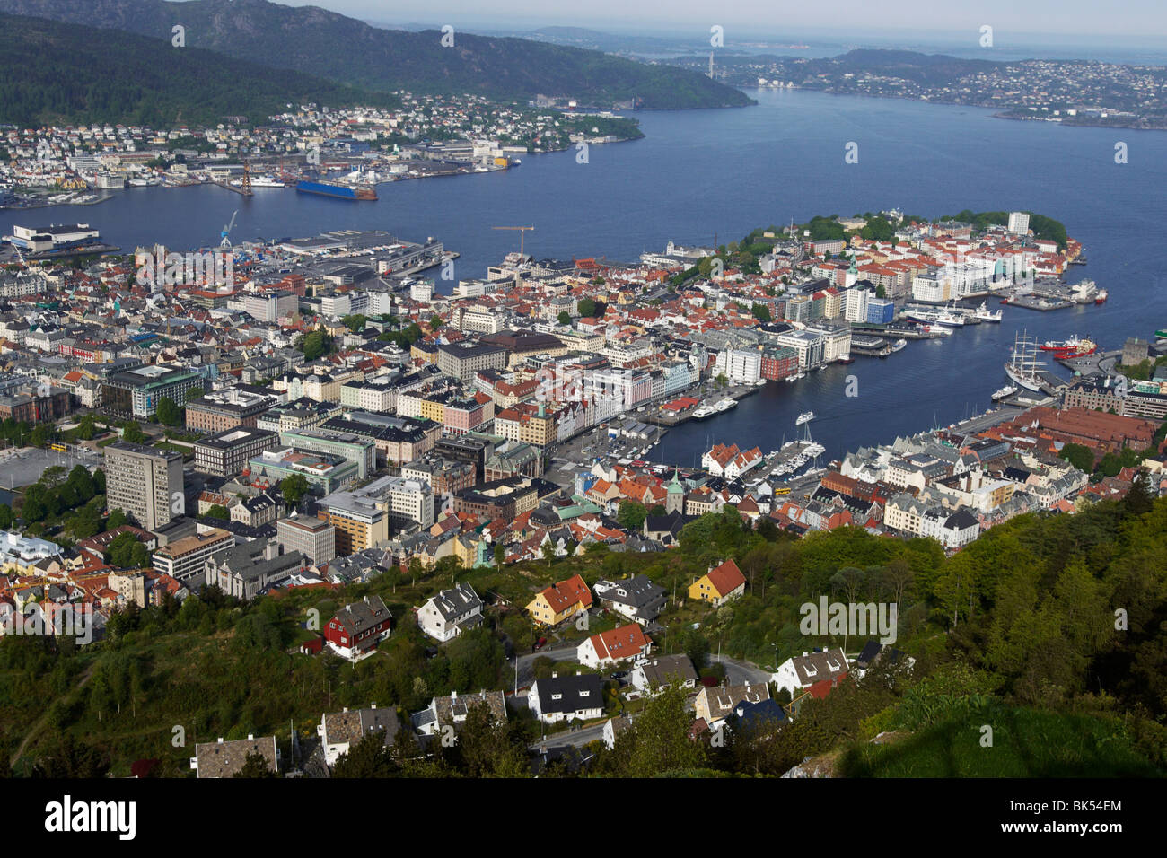 Bergen Overview High Resolution Stock Photography and Images - Alamy