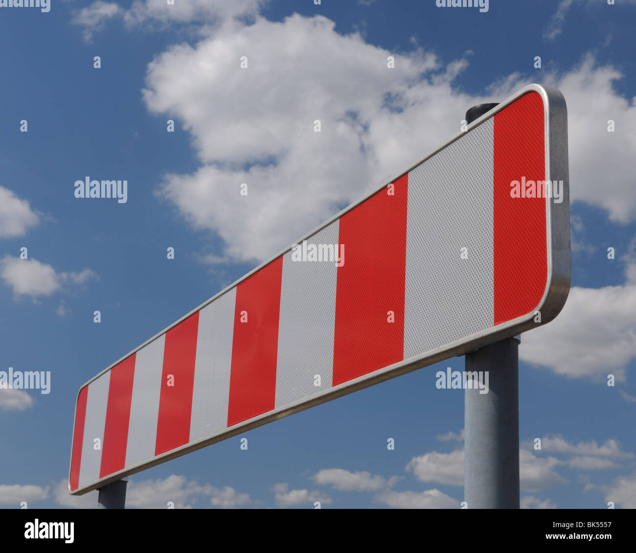 Barrier Sign, Bavaria, Germany Stock Photo - Alamy