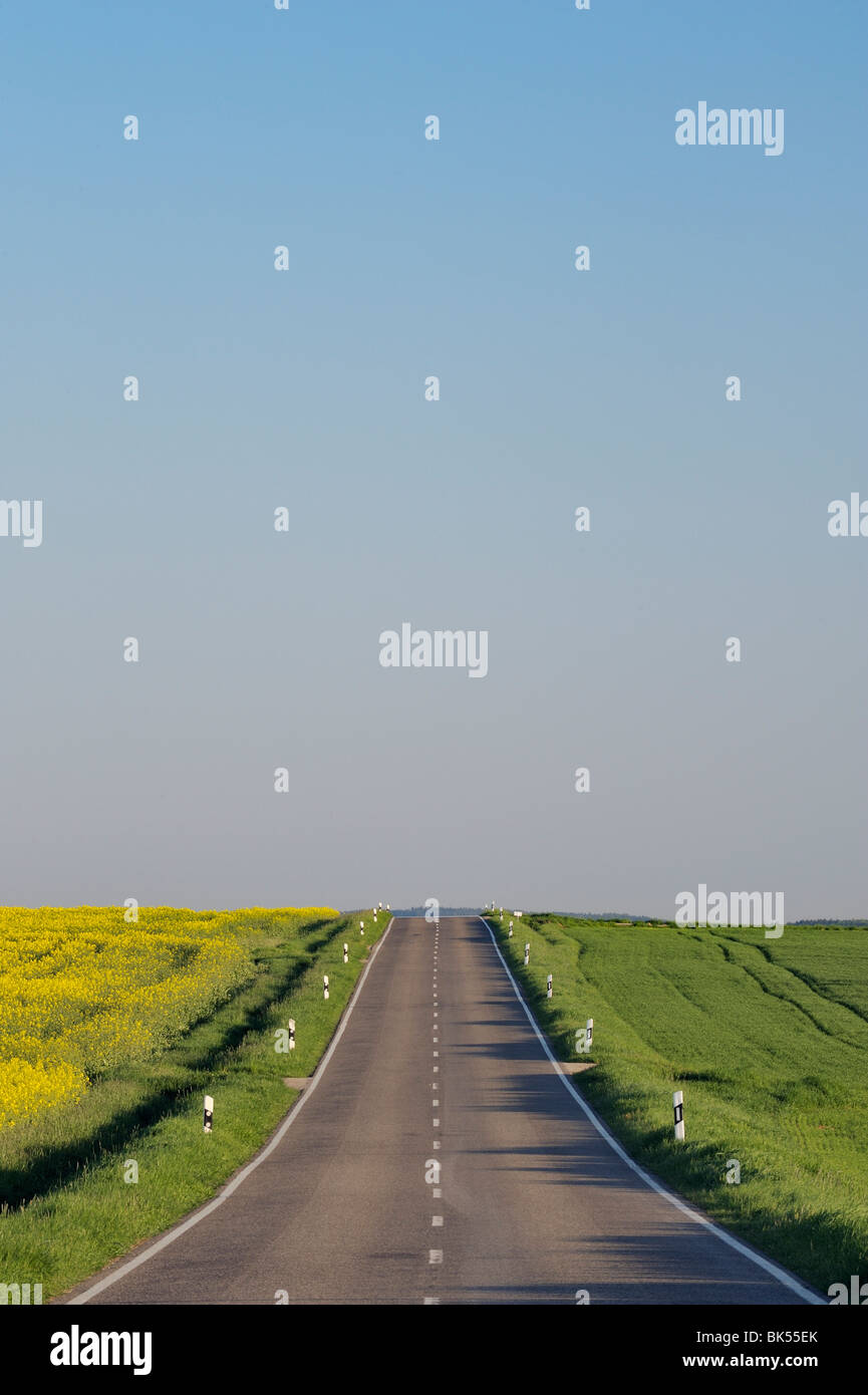 Two way road germany hi-res stock photography and images - Alamy