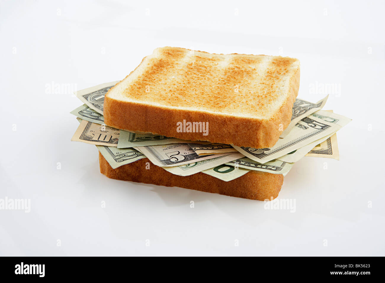 Toast money hi-res stock photography and images - Alamy