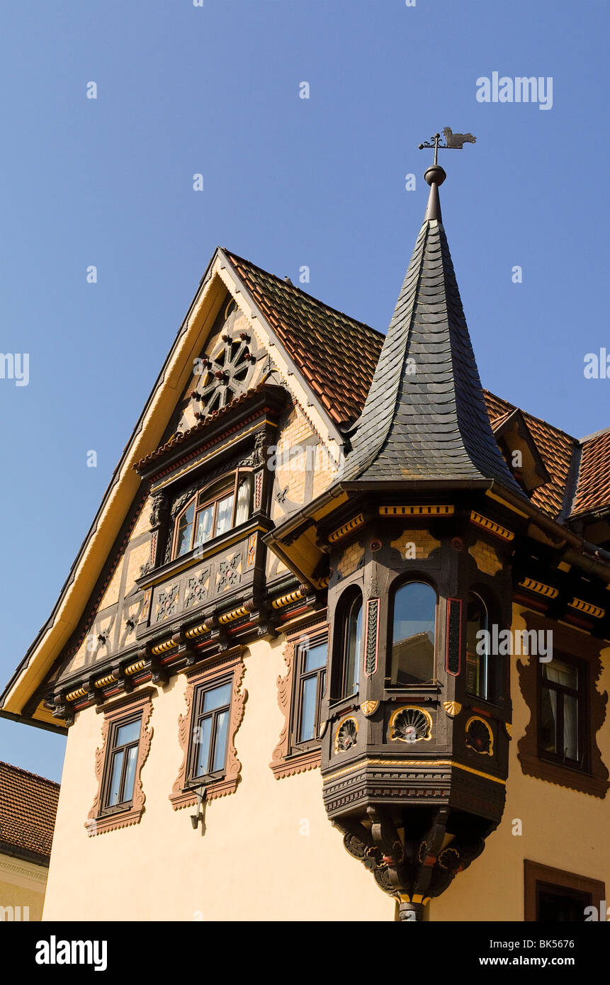 Historical city of Meiningen Stock Photo - Alamy