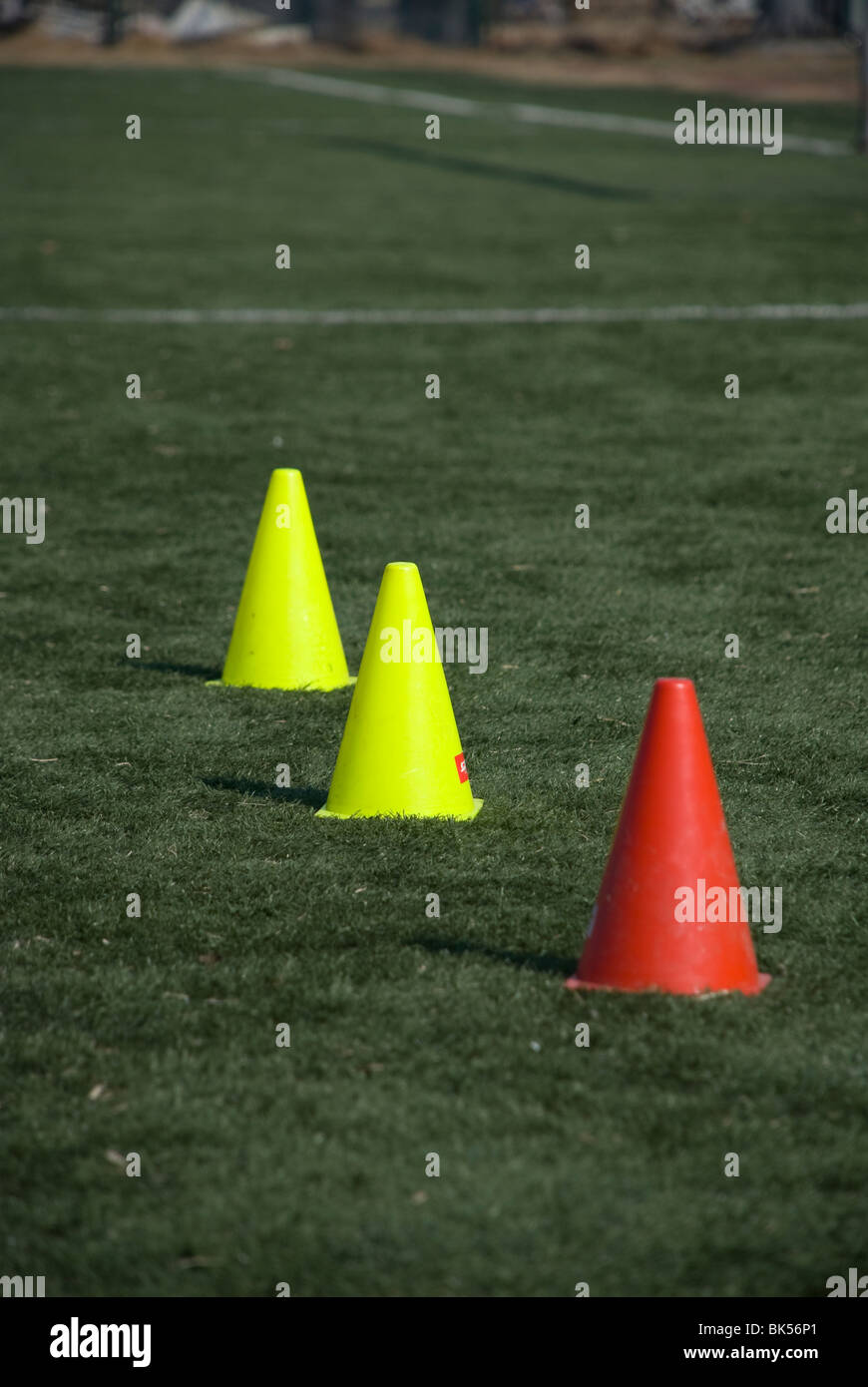 football training field Stock Photo - Alamy