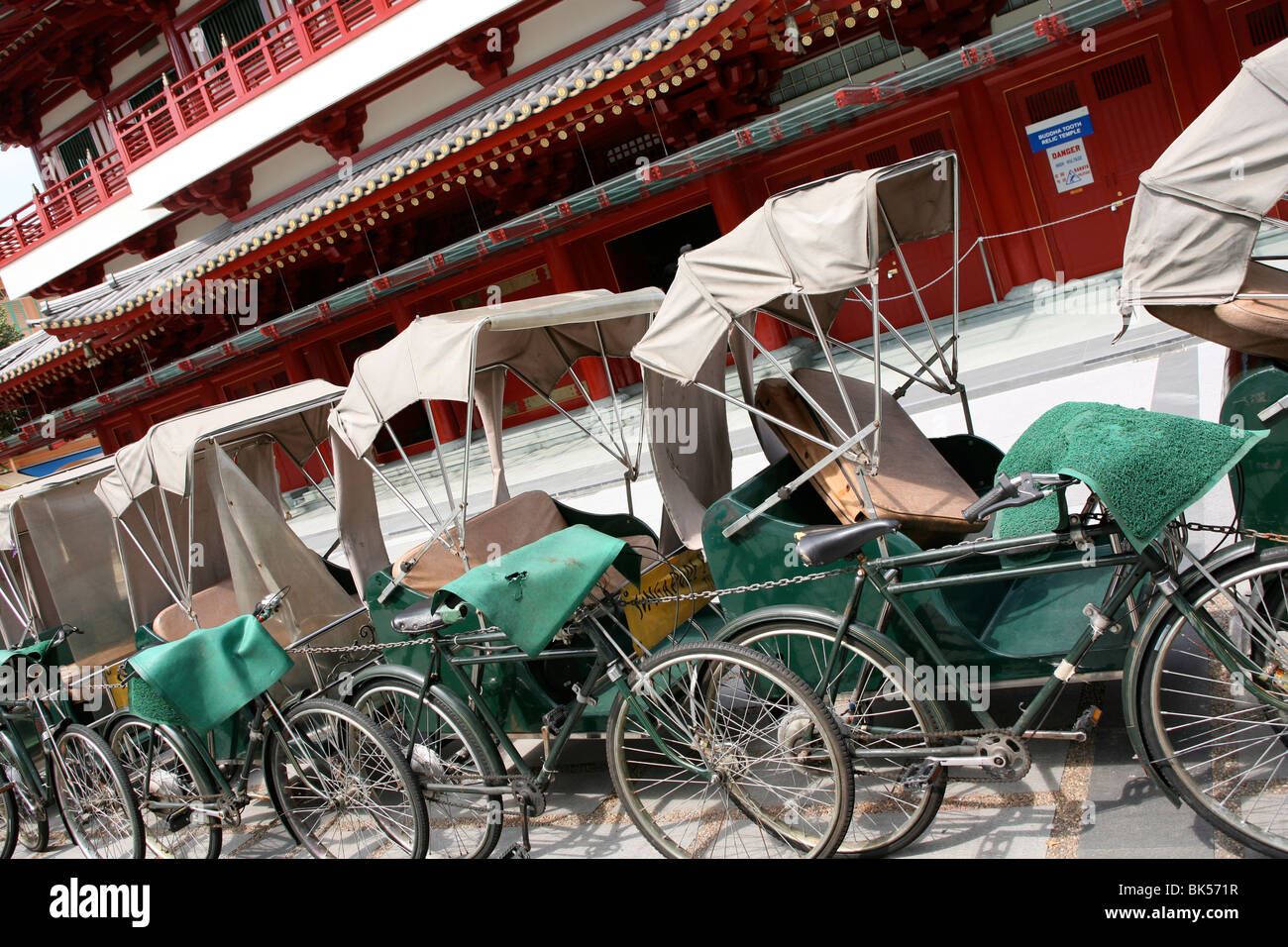 Singapore rickshaws, Singapore, Southeast Asia, Asia Stock Photo - Alamy
