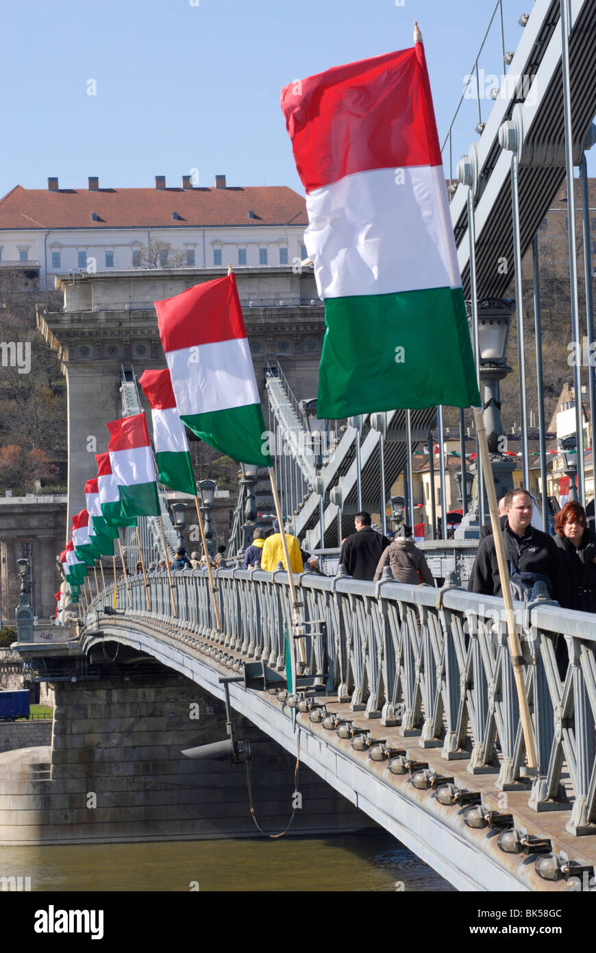March 15 hungary flag hi-res stock photography and images - Alamy