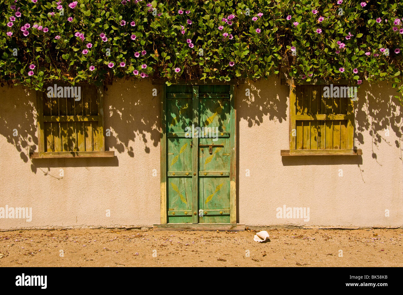 Facade of a house Muscat Oman Stock Photo - Alamy