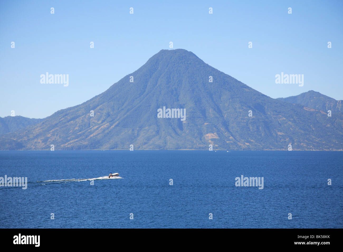 Volcano, Lake Atitlan, Guatemala, Central America Stock Photo - Alamy
