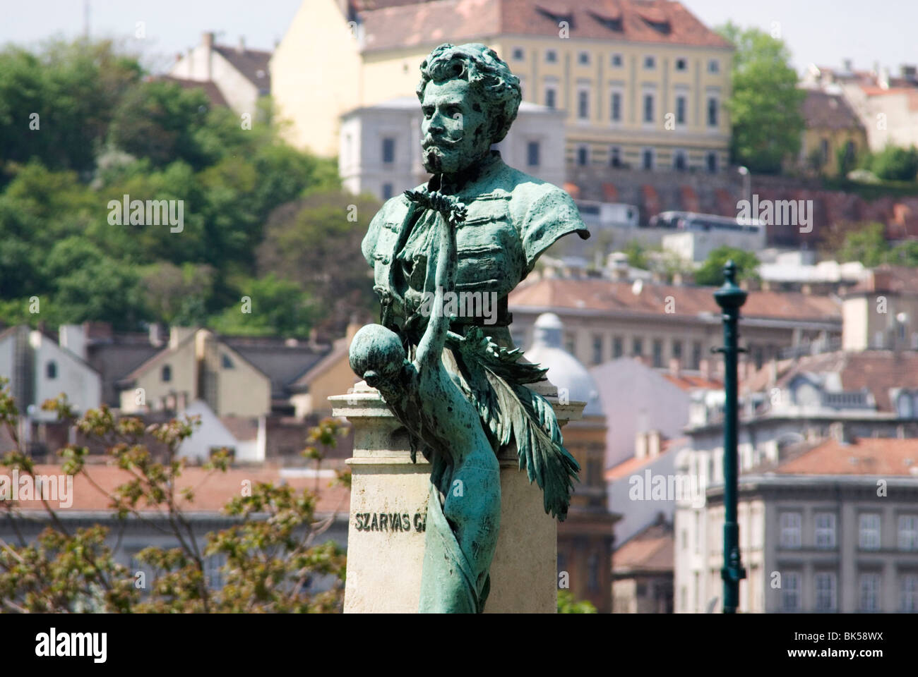 Statue Budapest Hungary Europe Stock Photo - Alamy
