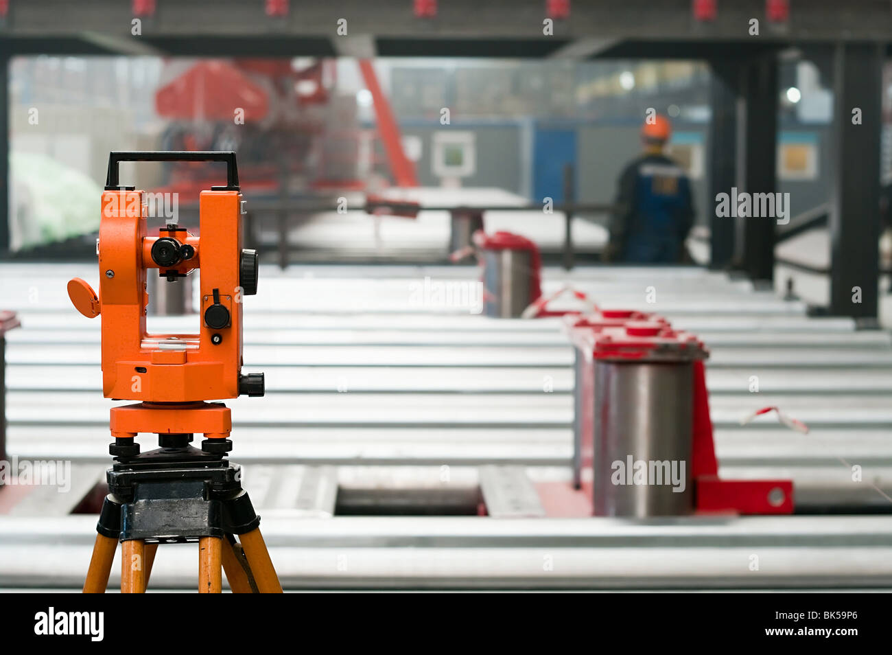 Surveying leveling rod hi-res stock photography and images - Alamy