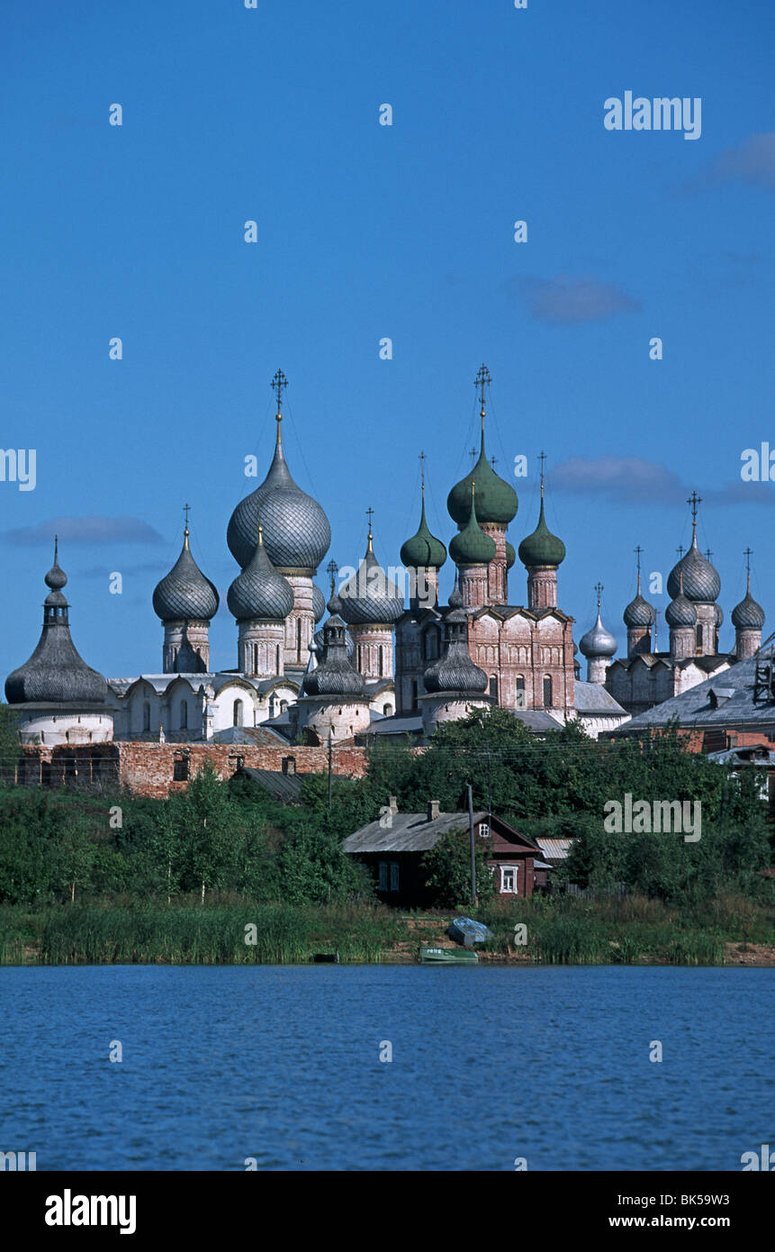 Russia,Rostov the Great,Golden Ring,Kremlin,lake Nero Stock Photo - Alamy
