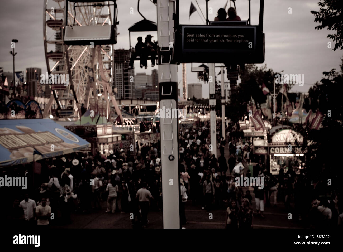 Calgary Stampede Crowds High Resolution Stock Photography and Images ...