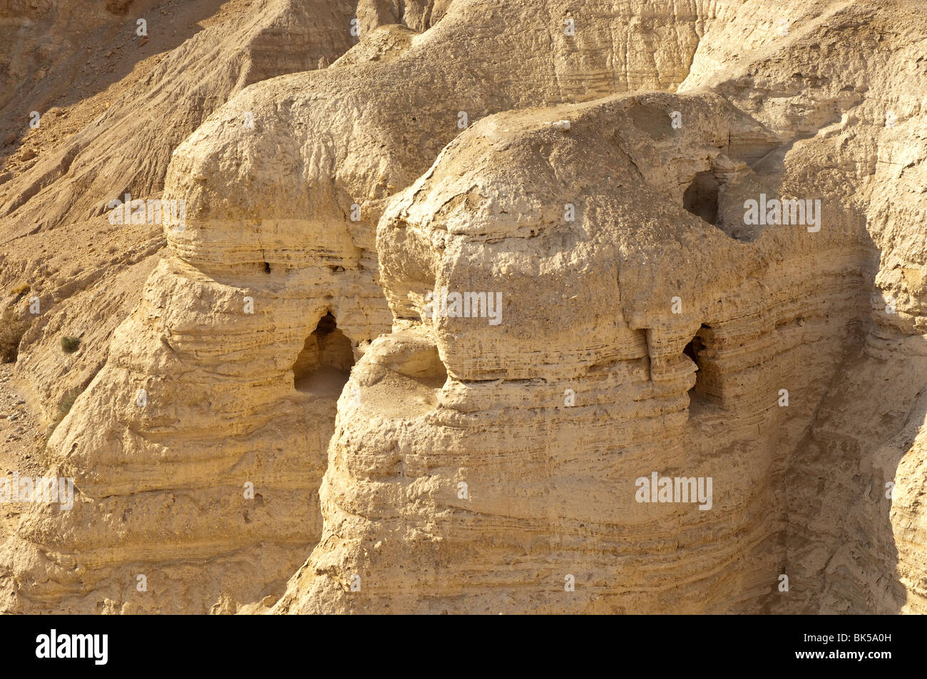 Qumran caves, Israel, Middle East Stock Photo - Alamy