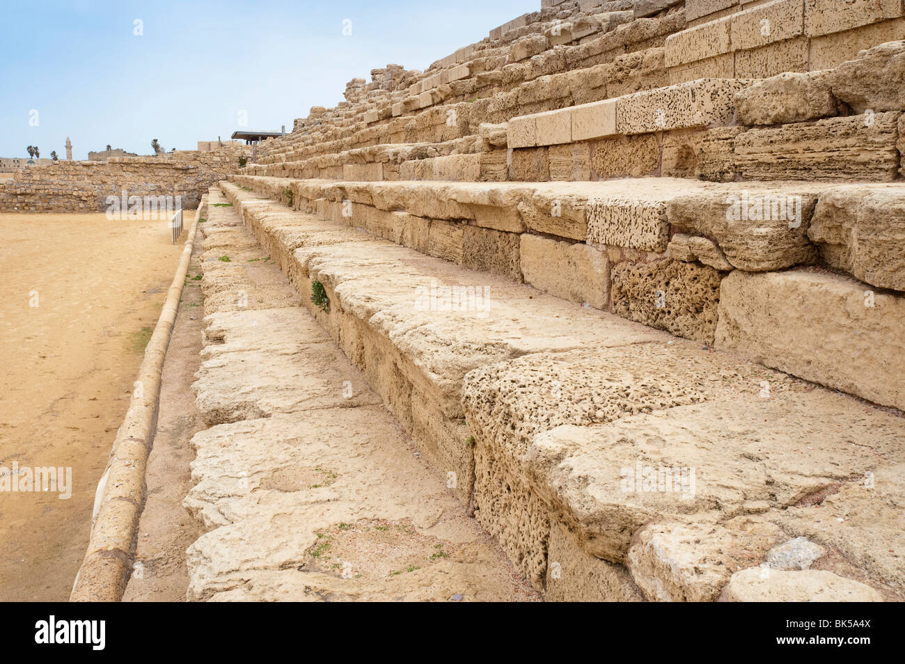 Roman ruins in caesarea israel hi-res stock photography and images - Alamy