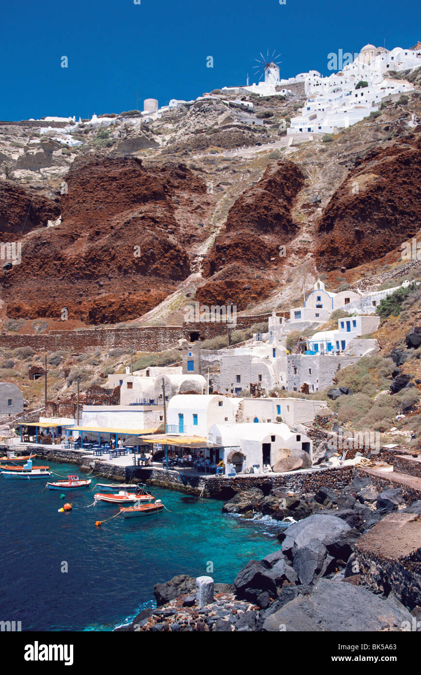 Santorini village of oia hi-res stock photography and images - Alamy