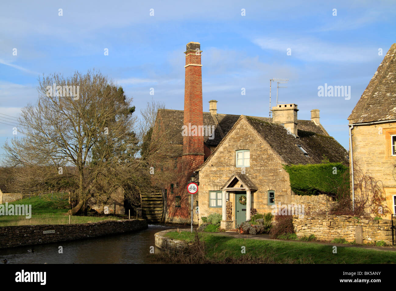 The Mill and Water Wheel Stock Photo - Alamy