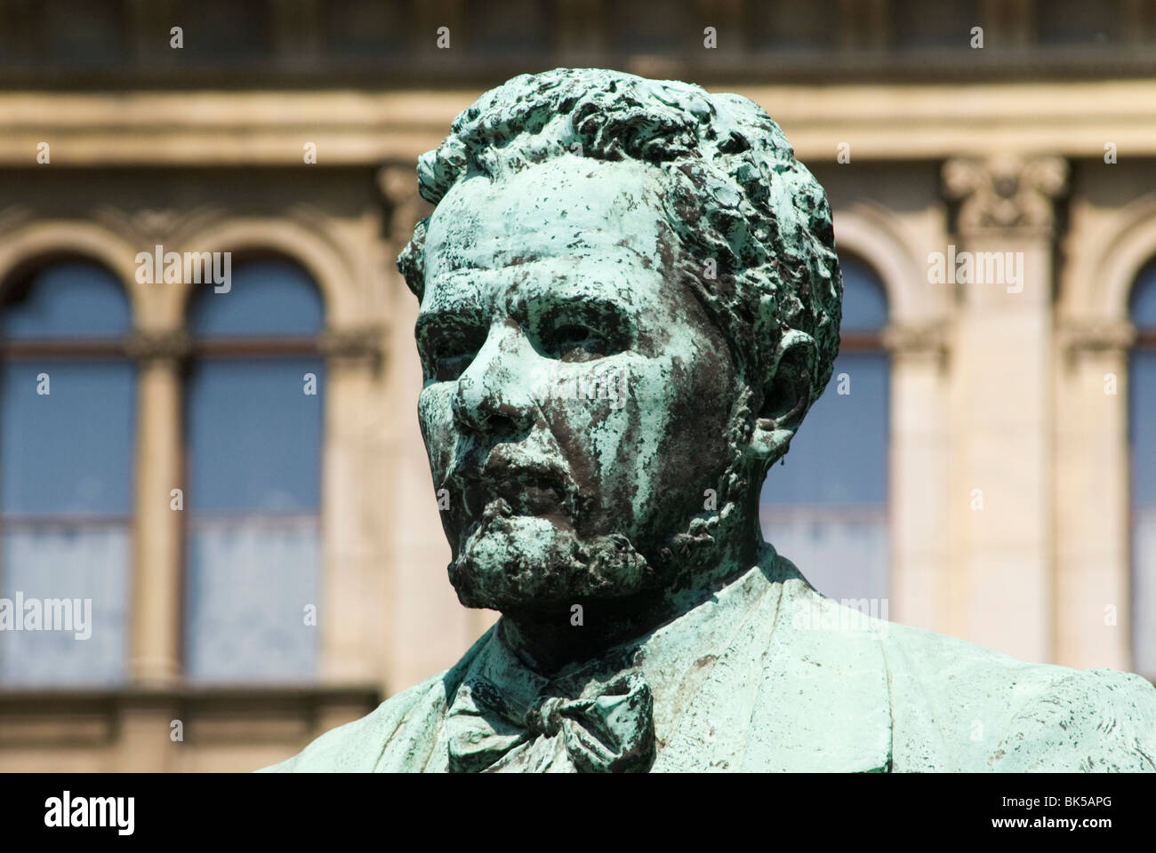 Statue portrait Budapest Hungary Europe Stock Photo - Alamy
