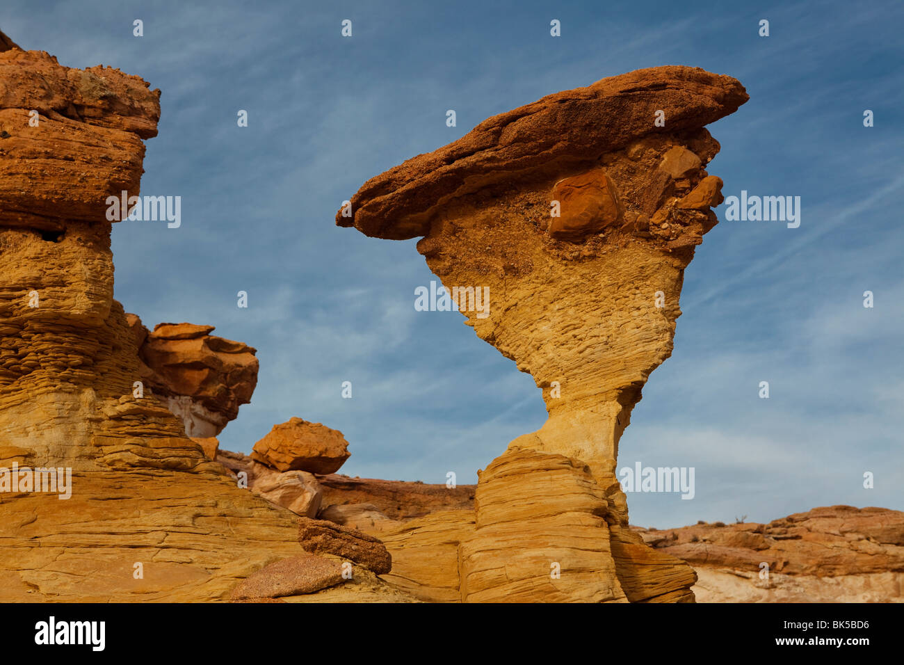 Balanced rock formations, Utah, USA Stock Photo - Alamy