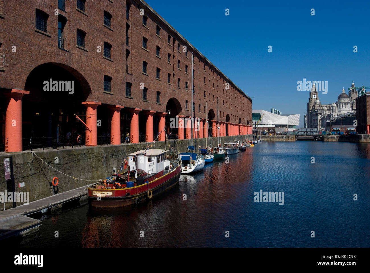Albert Dock, UNESCO World Heritage Site, Museum of Liverpool in the ...