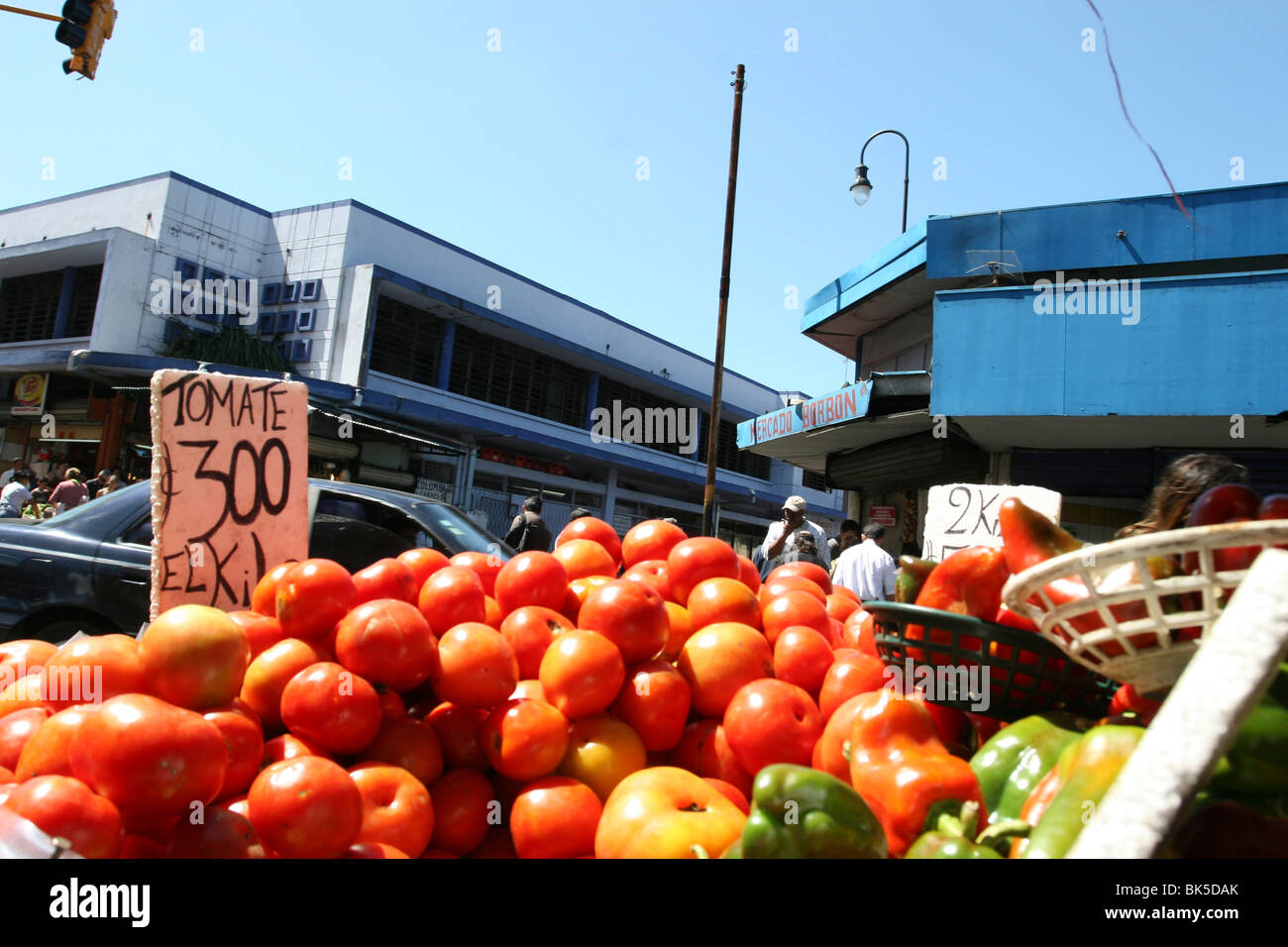 Vegetables at a market stall, San Jose, Costa Rica Stock Photo - Alamy