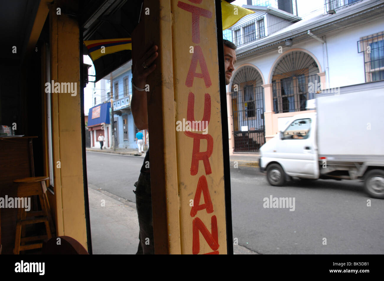 Truck leaning against wall hi-res stock photography and images - Alamy