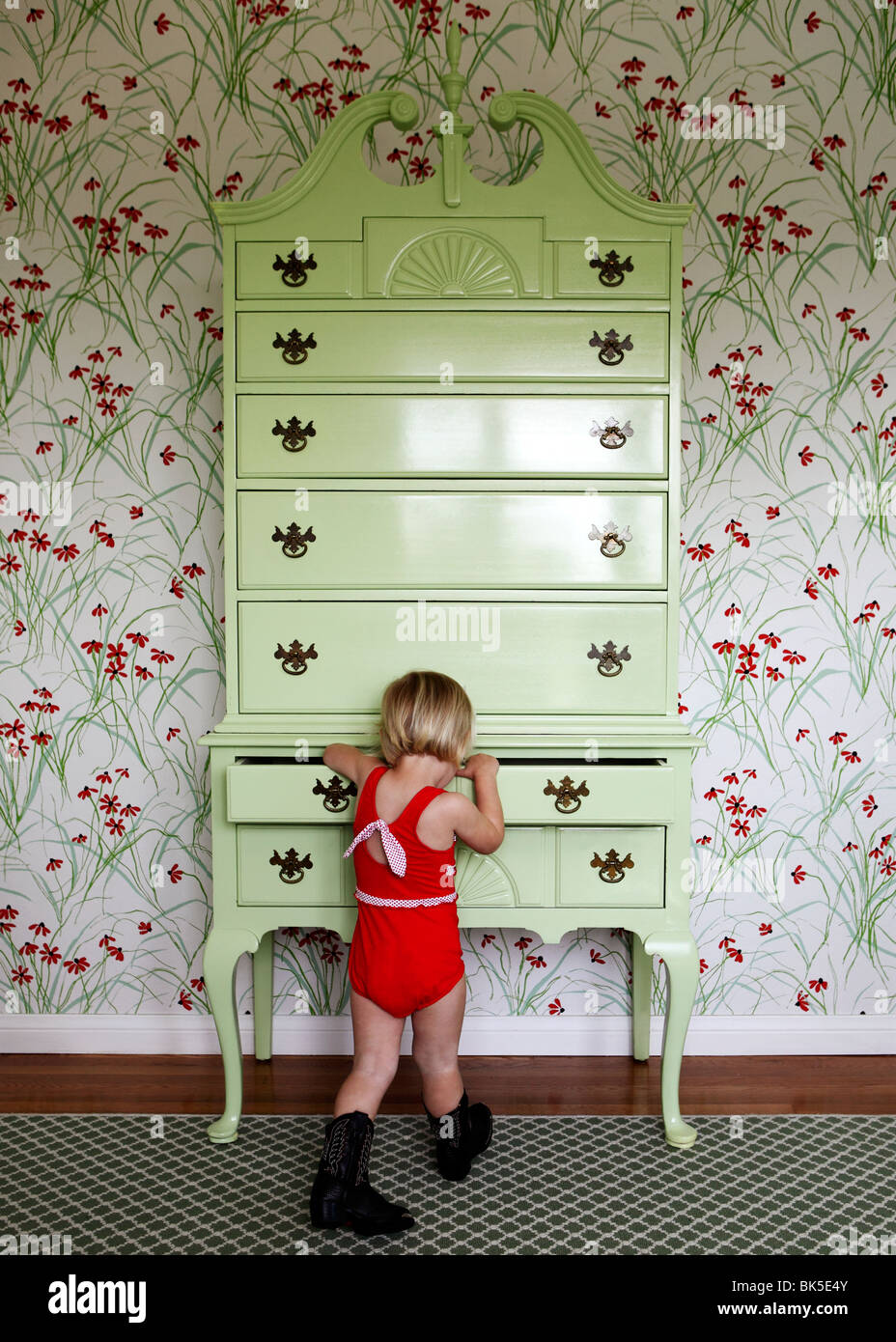 Child girl swimsuit inside hi-res stock photography and images - Alamy