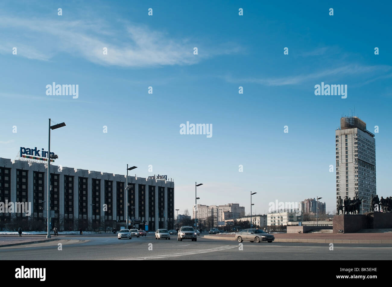 Victory Square and Monument (Ploschad Pobedy) in Saint Petersburg ...