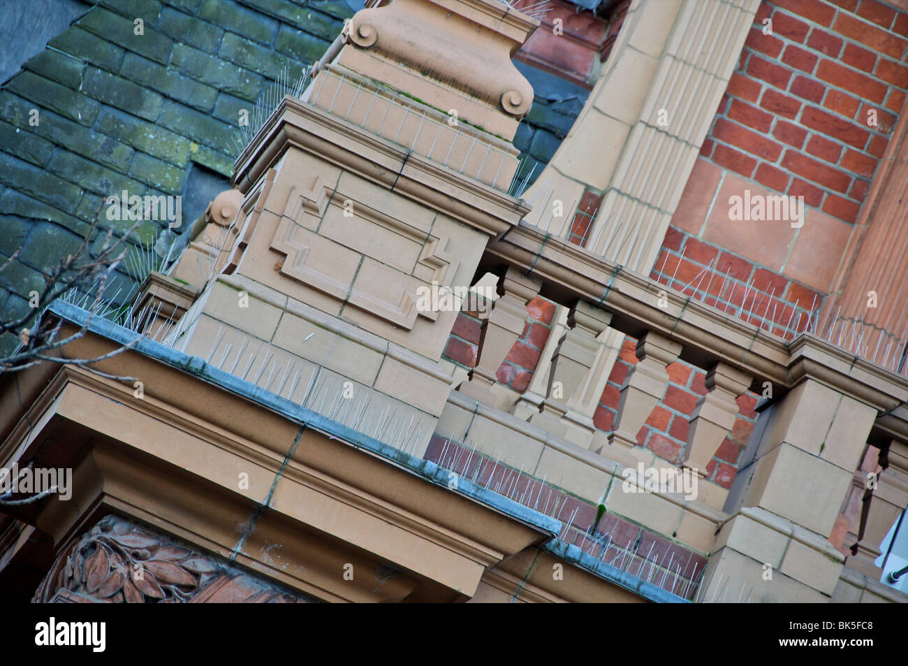 Side view of a balcony of the Royal Observatory, Greenwich, London ...