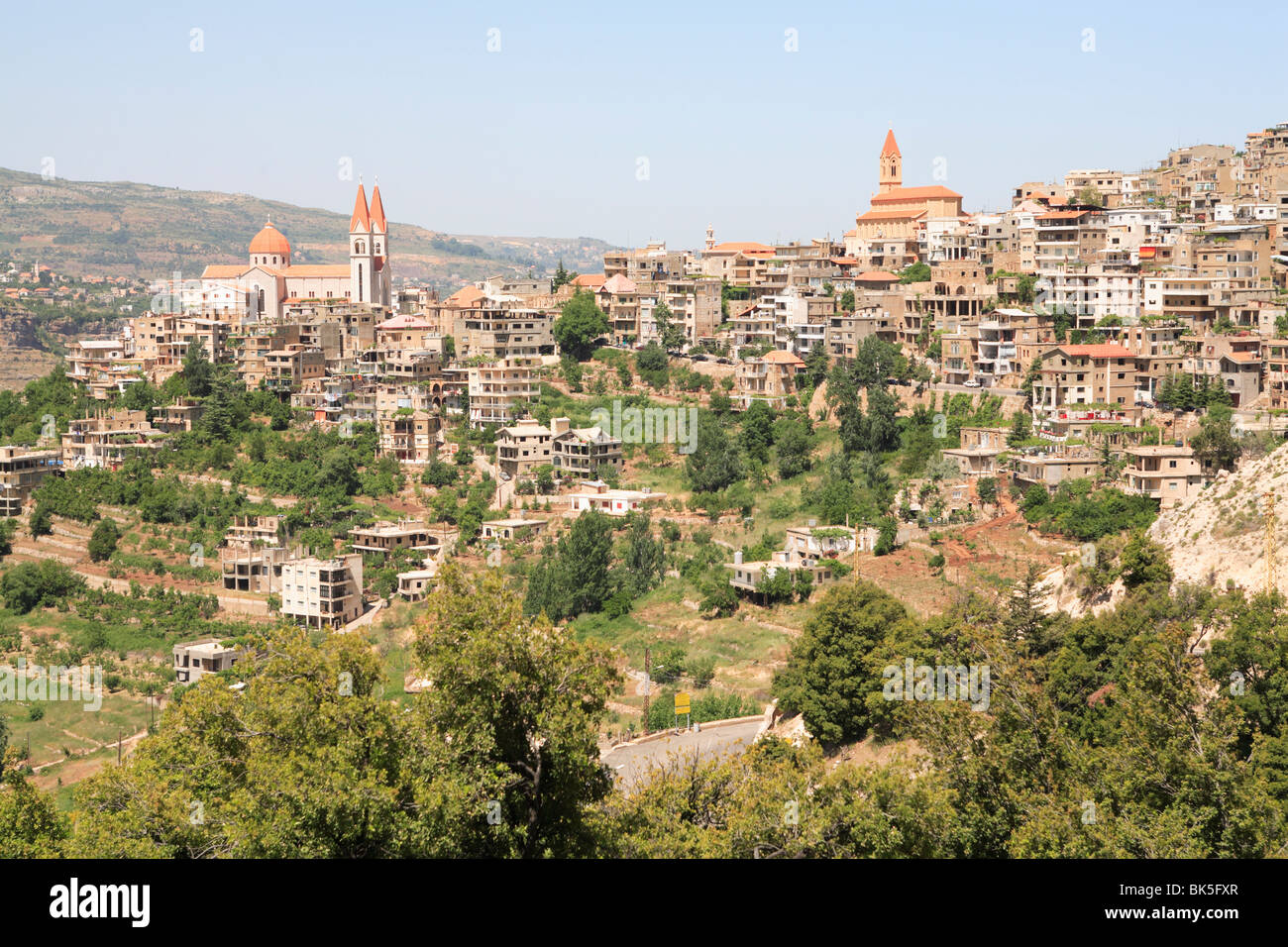 Bcharre, Qadisha Valley, Lebanon, Middle East Stock Photo - Alamy