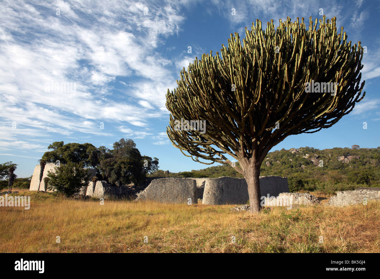 The ancient ruins of Great Zimbabwe, UNESCO World Heritage Site ...