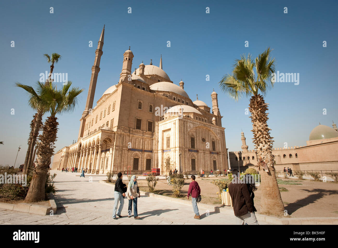 The Mosque of Muhammad Ali at the Citadel, Cairo, Egypt, North Africa ...