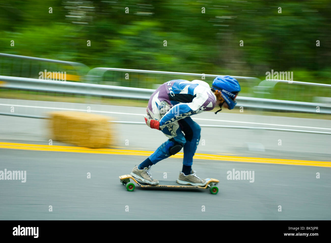 Downhill Longboarding Race