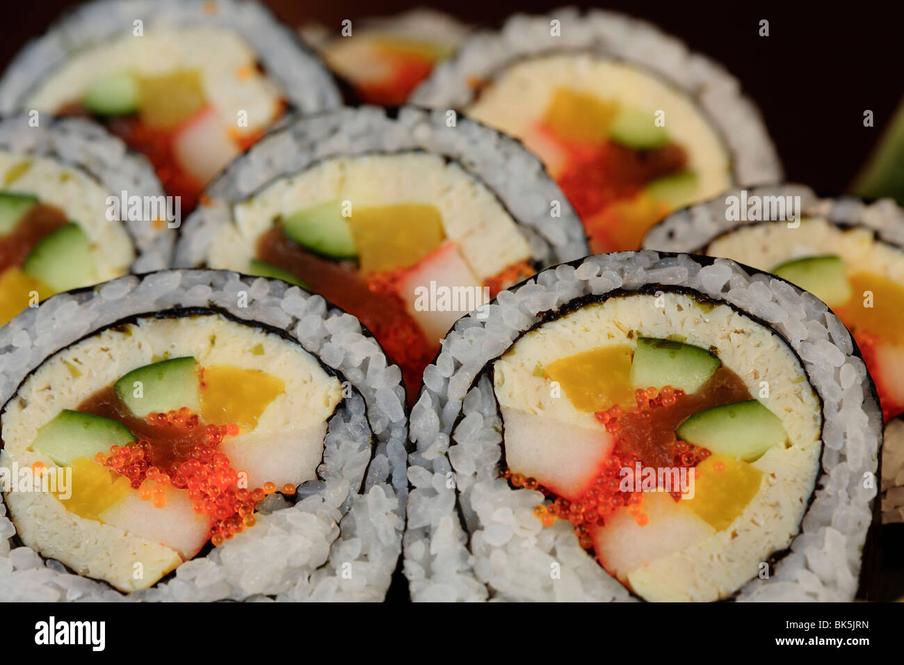 Japan sushi full frame hi-res stock photography and images - Alamy