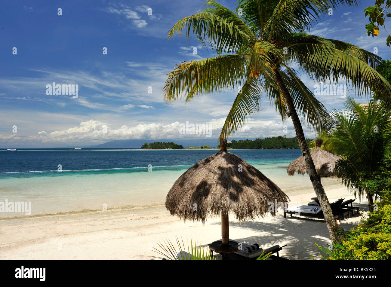 Beach, Pearl Farm Resort on Samar Island in Davao, Mindanao ...
