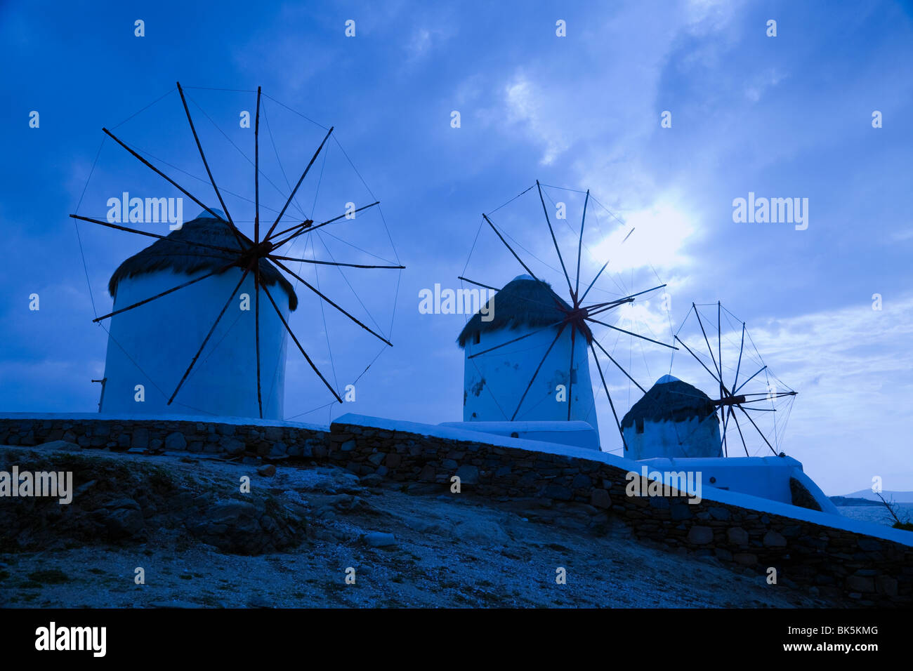 Icon of mykonos hi-res stock photography and images - Alamy