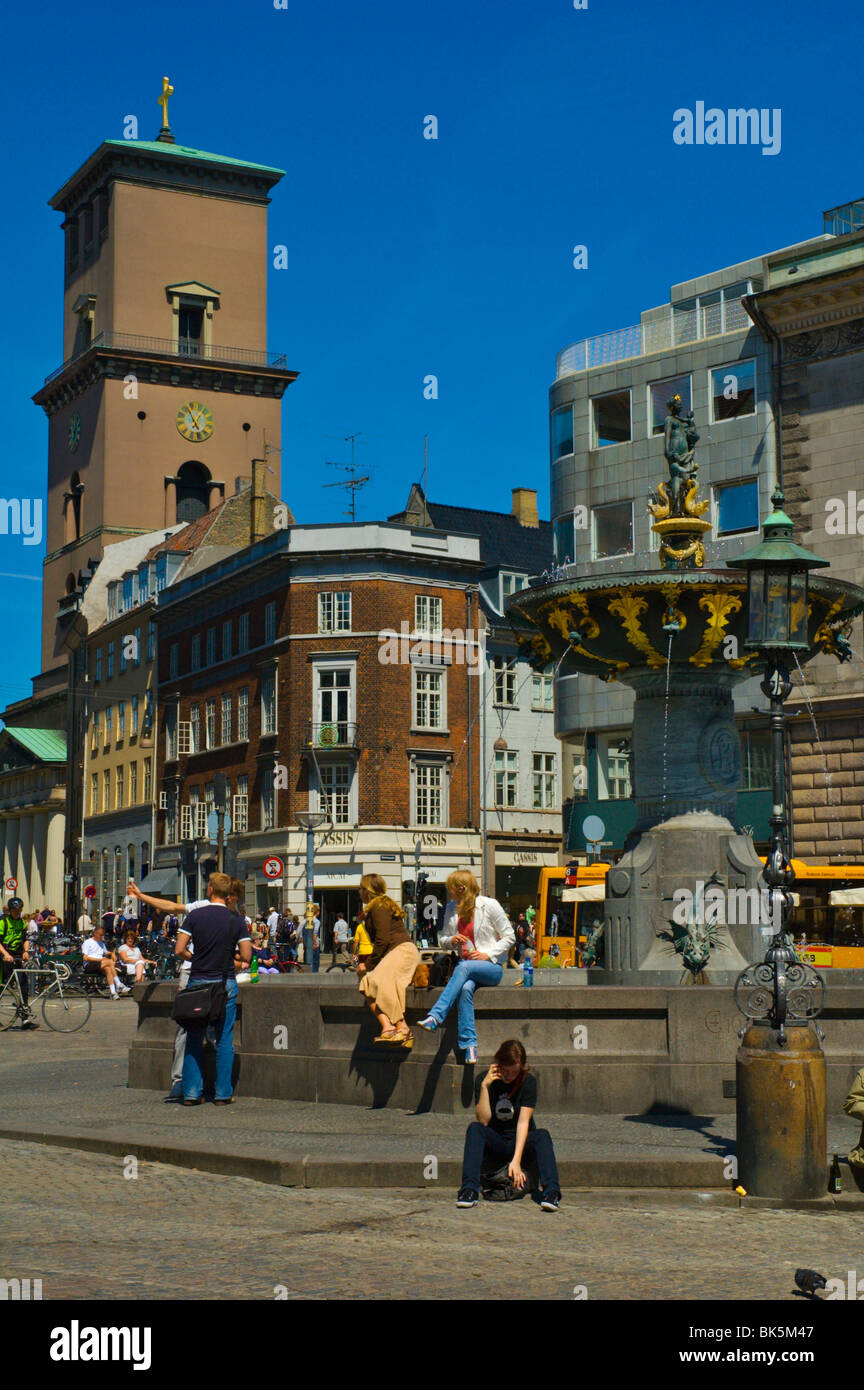 Copenhagen stroget summertime hi-res stock photography and images - Alamy