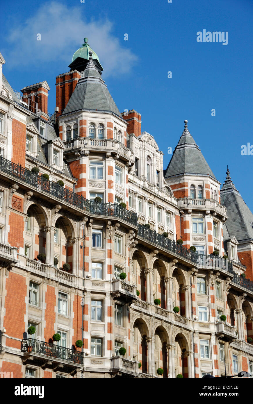 Victorian Block Flats Building Exterior High Resolution Stock ...