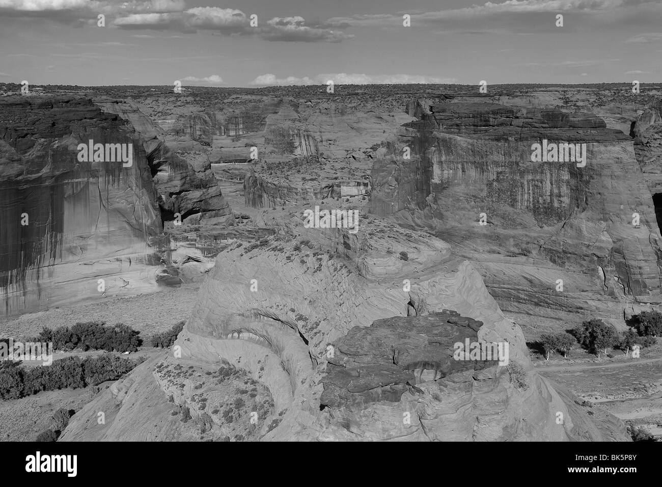 Scenic view canyon from Black and White Stock Photos & Images - Alamy