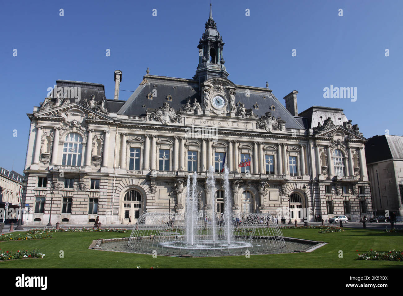 Hotel de Ville Tours France April 2010 Stock Photo - Alamy