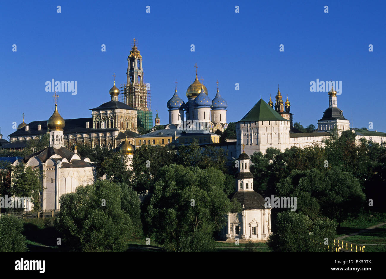 Russia,Sergiev Posad,Trinity-St Sergius Monastery,Golden Ring Stock ...