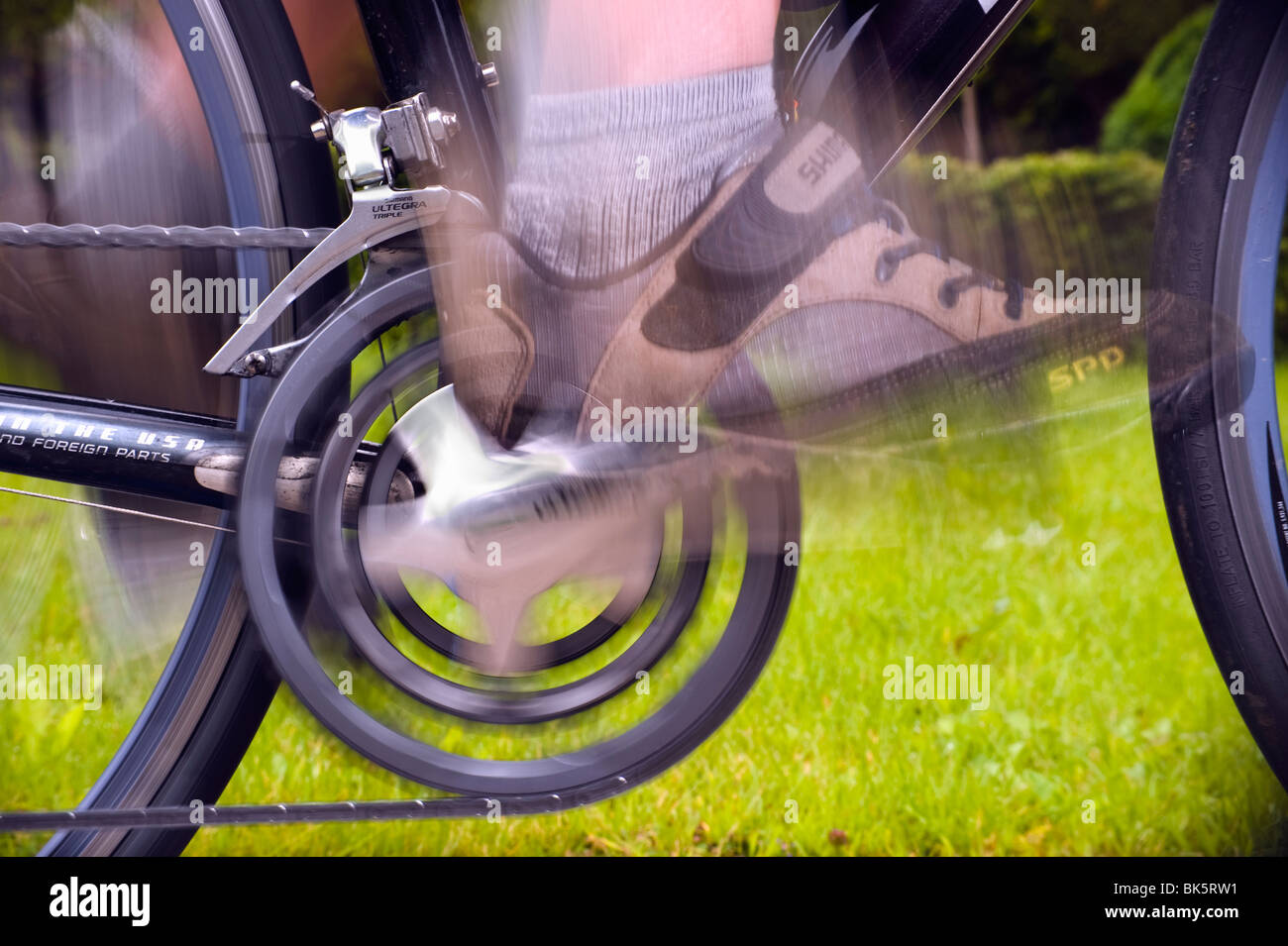 Feet pedalling hi-res stock photography and images - Alamy