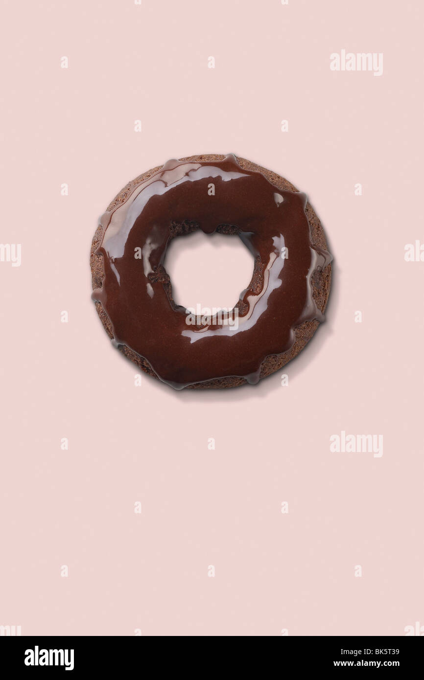 Double chocolate donut hi-res stock photography and images - Alamy