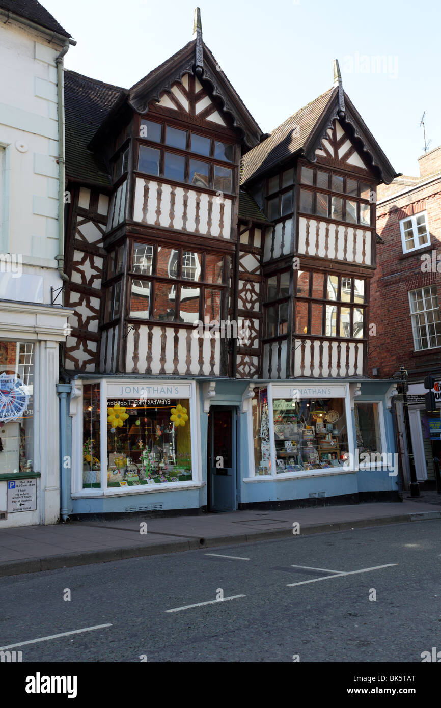 Shrewsbury medieval timber buildings hi-res stock photography and ...