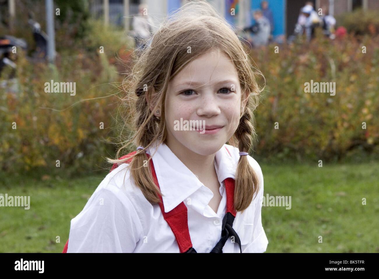 Girl (age 11 12) In School Uniform High Resolution Stock Photography ...