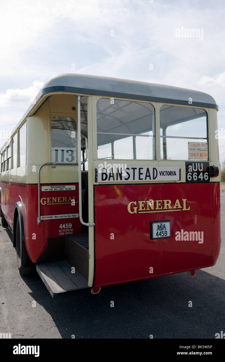 London General Single Decker Bus T31-1 Stock Photo - Alamy