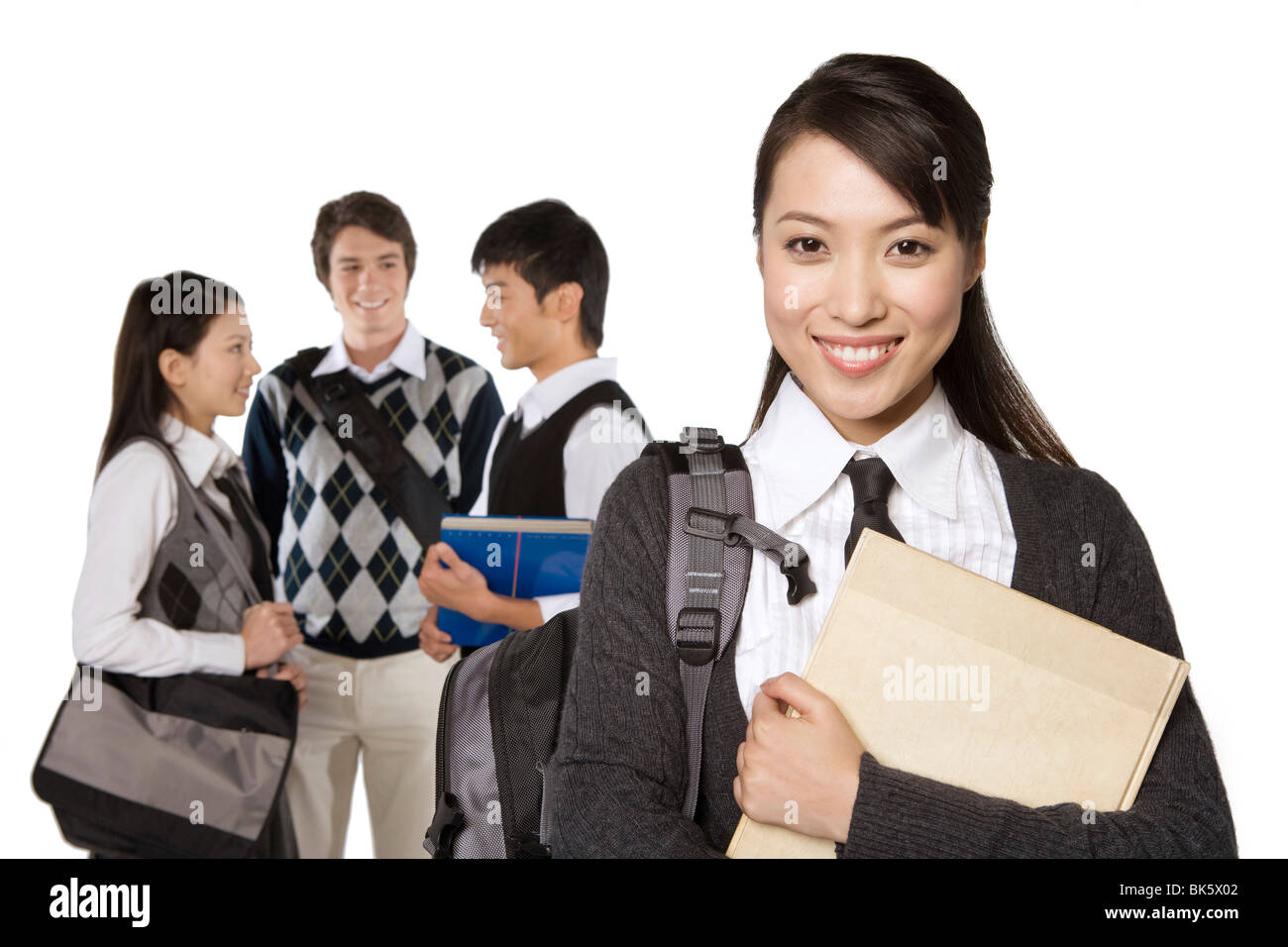 Students hanging out Stock Photo - Alamy