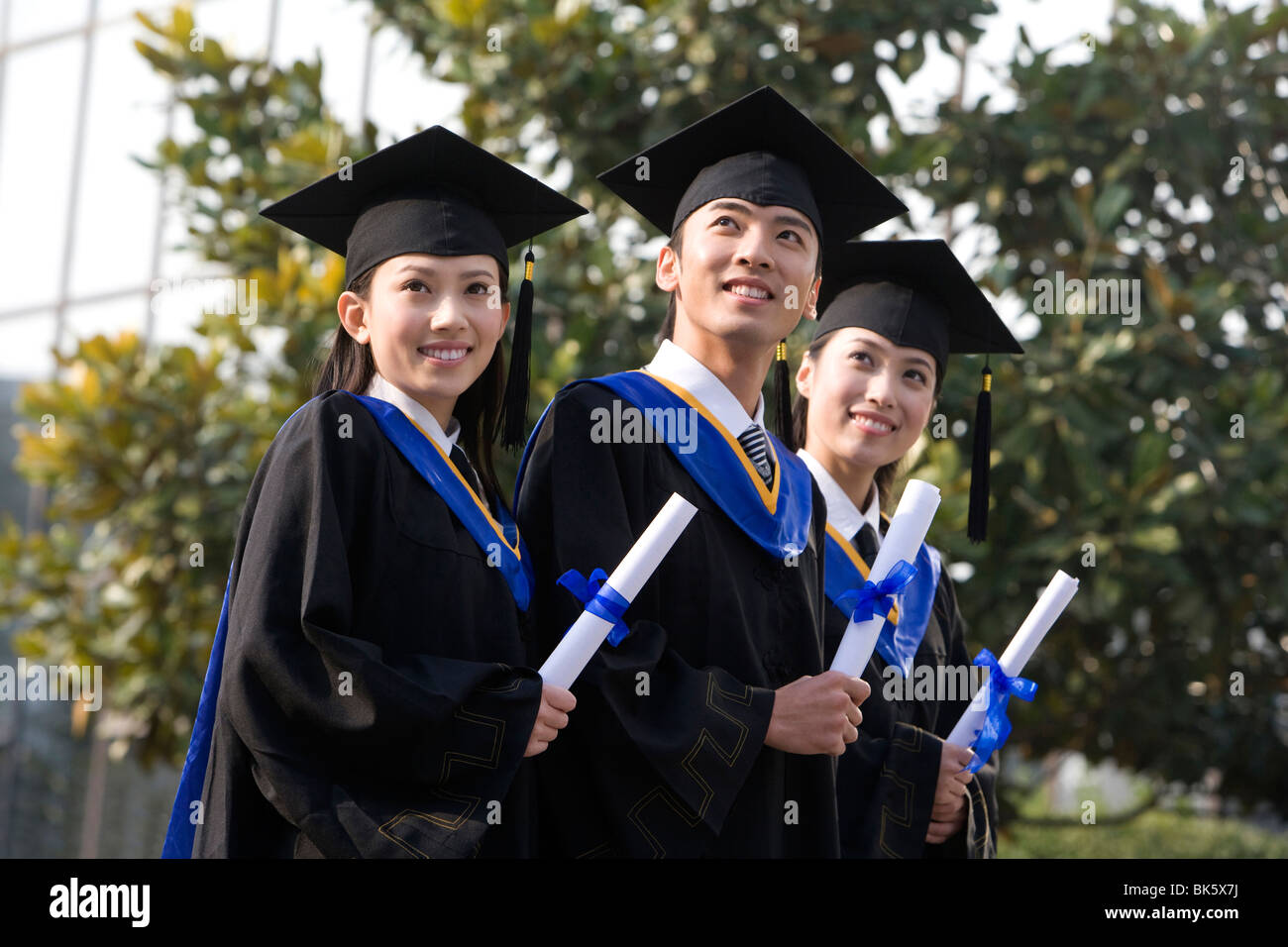 China high school graduation hi-res stock photography and images - Alamy
