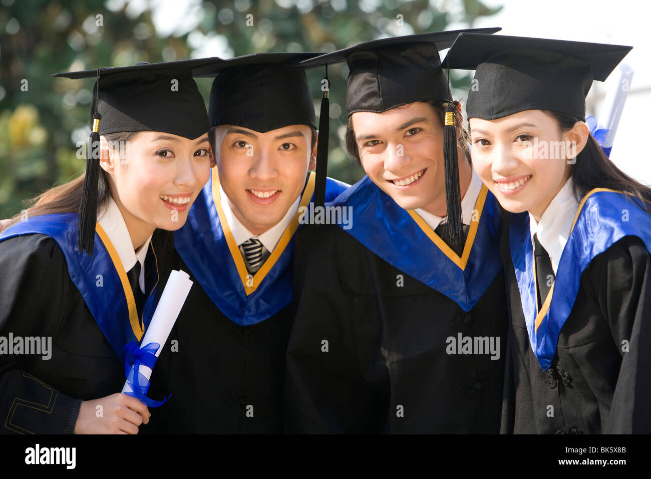 China high school graduation hi-res stock photography and images - Alamy