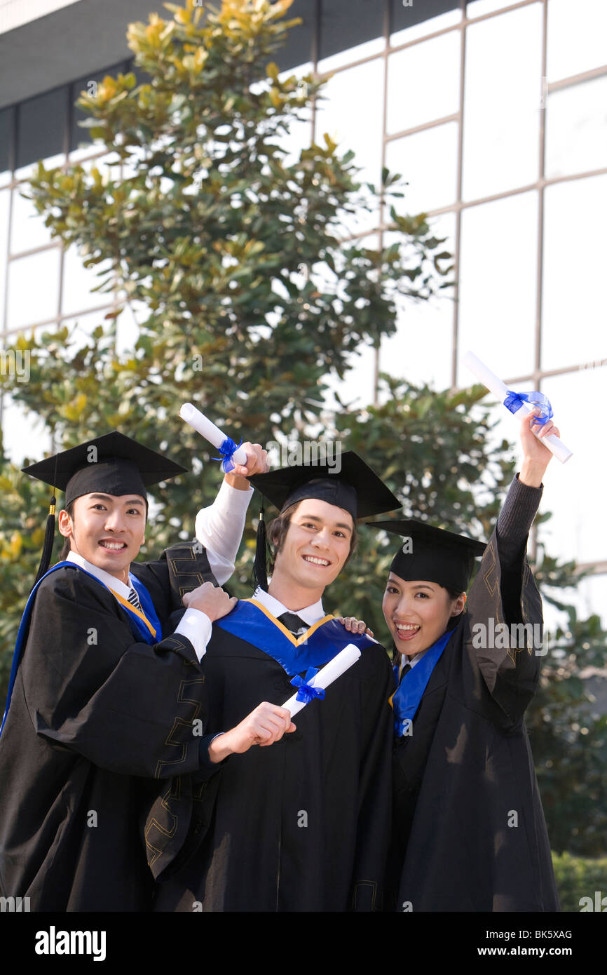 China high school graduation hi-res stock photography and images - Alamy